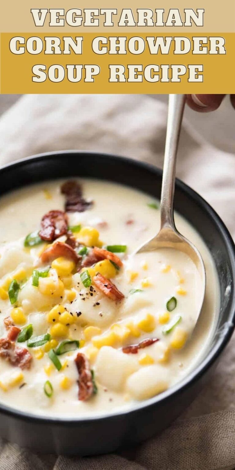 Vegetarian Corn Chowder Soup Recipe | Our Deer