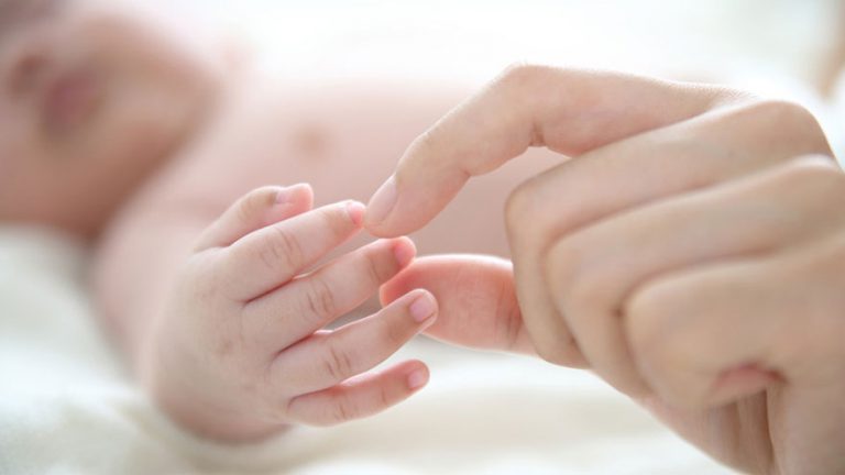 The Importance Of Touch With A Newborn Baby | Our Deer